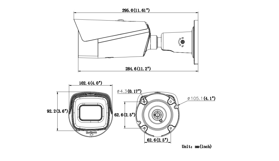 Gasiashop - HWI-B782H-Z - HIKVISION TELECAMERA BULLET IP 8MP 4K ULTRA HD MOTOZOOM ONVIF POE H ...